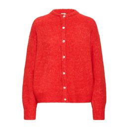 Ichi Strickjacke 'IHBelablue' Damen Gr&ouml;&szlig;e XXL rot