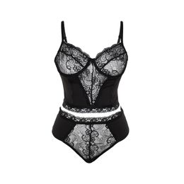 Trendyol Curve W&auml;sche-Sets Damen Gr&ouml;&szlig;e 130 schwarz