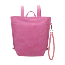 Damen Skirucksack "Fritzi33N", Fritzi aus Preussen, pink, 100% Polyurethan, unifarben, Rucks&auml;cke, mit Kordel-Anh&auml;nger