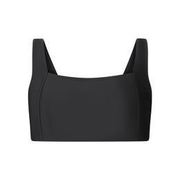 NOU M&auml;dchen Triangel-Bikini-Top "Estela jr.", schwarz, Gr. 164, unifarben, 80% Polyamid, 20% Elasthan, Bikini-Oberteile, mit breiten Tr&auml;gern