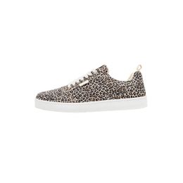 N91 Herren Sneaker "Court M AA Herrensneaker", Gr. 43, braun, Leder, Schuhe, Turnschuh Leder handgefertigt, sportlicher Freizeitschuh Herren