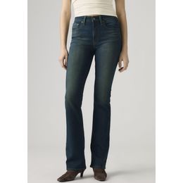 Levi's LEVI'S Damen Bootcut-Jeans "725 HIGH RISE BOOTCUT", blau, Gr. 30, Denim/Jeans, Obermaterial: 80% Baumwolle, 19% Polyester, 1% Elasthan, Jeans