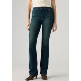 Levi's LEVI'S Damen Bootcut-Jeans "725 HIGH RISE BOOTCUT", blau, Gr. 28, Denim/Jeans, Obermaterial: 80% Baumwolle, 19% Polyester, 1% Elasthan, Jeans