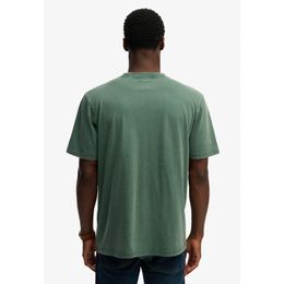 Superdry Herren Rundhalsshirt "ROADSIDE TRADE LOOSE TEE"hunter gr&uuml;n, Gr. M, Single Jersey, Obermaterial: 100% Baumwolle, Shirts, Loose Fit, aus