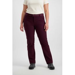 Maier Sports Damen Outdoorhose "DA-HOSE LINING EL. LULAKA WINTER", lila, Gr. 46, Obermaterial: 90% Polyamid, 10% Elasthan, Hosen, mit vier