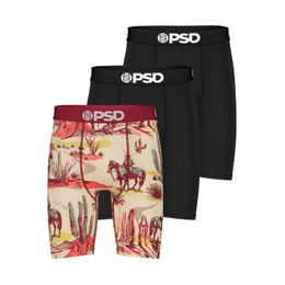 PSD Herren Boxershorts "3 PACK - RANCH LIFE Herren", Gr. XL, bunt, 90% Polyester, 10% Elasthan, Unterhosen