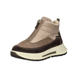 Ara Damen Stiefelette "Ara Stiefelette Lederimitat/Textil", Gr. 39, braun, Lederimitat, Textil, Schuhe