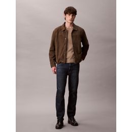 Herren 5-Pocket-Jeans, blau, Gr. 30, Calvin Klein Jeans, unifarben, Denim/Jeans, Obermaterial: 98% Baumwolle, 2% Elasthan, Jeans, Straight Fit,