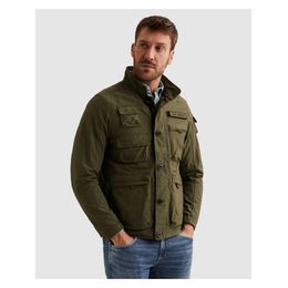 PME-Legend PME LEGEND Herren Outdoorjacke "Semi long jacket CARGOYET", gr&uuml;n, Gr. XXXL, unifarben, Web, Obermaterial: 100% Nylon, Jacken, mit Taschen