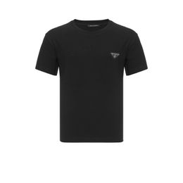 Cipo & Baxx CIPO & BAXX Herren T-Shirt "CT823", schwarz, Gr. M, uni, Obermaterial: 100% Baumwolle CO., Shirts, Digitaldruck
