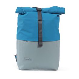 7CLOUDS Damen Laptoprucksack "Nomo 7.1", blau, Polyethylen, Tarpaulin, Rucks&auml;cke, mit recyceltem PET