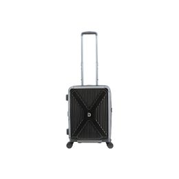 DISCOVERY Koffer "Crossroad", schwarz, Polyester, mehrfarbig, Koffer, aus robustem Polycarbonate Material