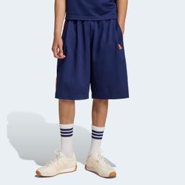 Jungen Shorts "STADIUM MESH", blau, Gr. 176, adidas Sportswear, Obermaterial: 100% Polyester, Hosen