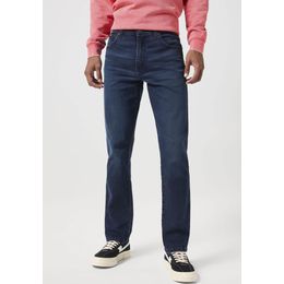 Wrangler Herren Slim-fit-Jeans "TEXAS SLIM", blau, Gr. 36, Denim/Jeans, Obermaterial: 91% Baumwolle, 7% Elastomultiester, 2% Elasthan, Jeans, Free to