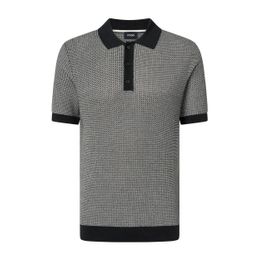 JOOP! JOOP Herren Poloshirt "Brianoro", grau, Gr. M, unifarben, Strick, Obermaterial: 100% Baumwolle, Shirts, Regular fit mit Polokragen