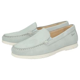 Sioux Damen Slipper "Nacarela-700-H", Gr. 37, gr&uuml;n, Obermaterial: 100% Kalbsleder CAL. 100% Gummi rubber., Schuhe