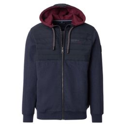 Casamoda Herren Sweatjacke "Casamoda Sweatjacke uni", blau, Gr. XL, 60% Baumwolle, 40% Polyester, Sweatjacken