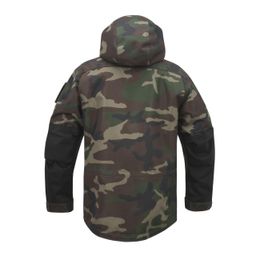 Brandit Herren Outdoorjacke "Brandit Herren Performance Outdoorjacket"woodland, Gr. XXXL, mehrfarbig, 100% Polyester, Jacken