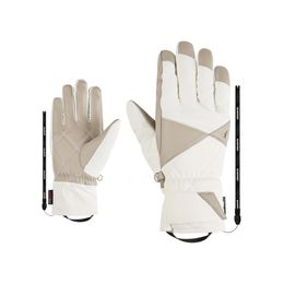 Ziener Damen Skihandschuhe "KOANA-Z AS PR glove lady"wei&szlig;, Gr. 8, Polyester, Handschuhe