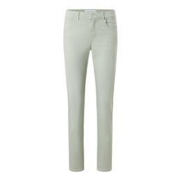 AENGELS Damen Stoffhose "AENGELS Cici", gr&uuml;n, Gr. 36, unifarben, 89% Baumwolle, 8% Polyester, 3% Elasthan, Hosen