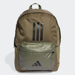 Rucksack "CLASSIC BACK TO SCHOOL 3-STREIFEN", gr&uuml;n, adidas Performance, Rucks&auml;cke