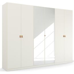 Dreht&uuml;renschrank Rauch, B:271cm H:210cm T:54cm, wei&szlig;, Holzwerkstoff, Schr&auml;nke, "Kleiderschrank Schrank Garderobe Ankleide HOMEY BY QUADRA SPIN", mit