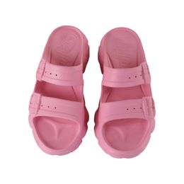 Buffalo Damen Sandale "Buffalo Damen Buffalo Cld Ari Slide Vegan Foam", Gr. 41, pink, Kunstfaser, unifarben, Schuhe