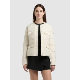 Khujo Damen Steppjacke "CINNIA"sanftes wei&szlig;, Gr. S, unifarben, Web, 100% Nylon, Jacken