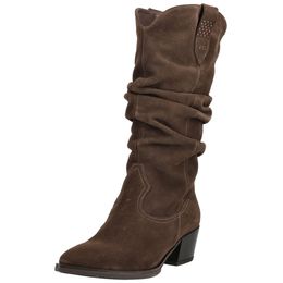 Nero Giardini Damen Stiefel "Nero Giardini Stiefel Veloursleder", Gr. 37, braun, Veloursleder, Schuhe