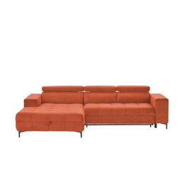 switch Ecksofa aus Mikrofaser Caro kupfer Ma&szlig;e (cm): B: 289 H: 93 T: 175.0 &raquo; H&ouml;ffner