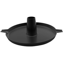 Grillguthalter Tepro, B:32cm H:39cm T:32cm &Oslash;:57cm, schwarz, Gusseisen, Backbleche, f&uuml;r das Rost-in-Rost-System