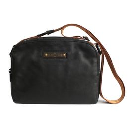 MARGELISCH Damen Umh&auml;ngetasche "Chantal 1", schwarz, Canvas, Taschen, aus BSCI zertifizierter Produktion