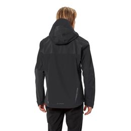 Vaude Herren Fahrradjacke "MEN'S MOAB PRO RAIN JACKET"schwarz, Gr. XXL, Obermaterial: 100% Polyester, Jacken, mit Unterarm-Bel&uuml;ftung, winddicht,