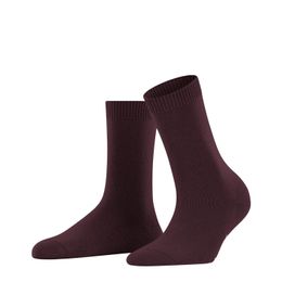 Falke Damen Socken "Cosy Wool", Gr. 39, rot, Obermaterial: 31% Wolle WO. 27% Viskose CV. 24% Polyamid PA. 18% Kaschmir WS., glatt, Socken