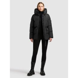 Khujo Damen Steppjacke "ELLIS2", schwarz, Gr. XL, unifarben, 100% Polyester, Jacken