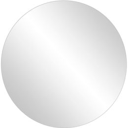 Schildmeyer Wandspiegel "Alfa, Spiegelelement, Made in Germany, B: 80 cm", B/H/T: 45cm x 45cm x 2cm &Oslash; 45cm, silber, Flur, Spiegel, Solide