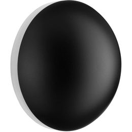NOVA LUCE Wandleuchte "IONA", 1, &Oslash; 12,5cm, 1 Stk.schwarz, Wohnzimmer, Leuchten