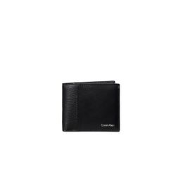 Calvin Klein Herren Geldb&ouml;rse "REFINED MIX BILLFOLD w COIN", schwarz, Leder, unifarben, Basic, Kleinlederwaren, Herren Geldbeutel, Portemonnaie zum