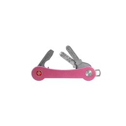 keycabins Damen Schl&uuml;sselanh&auml;nger "Aluminium", pink, Basic, Aluminium, Schl&uuml;sselanh&auml;nger, SWISS made