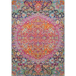 Livabliss Vintage-Teppich, Rot, Textil, Orientalisch, Rechteckig, 200x275 cm, Oeko-Tex&reg; Standard 100, in verschiedenen Gr&ouml;&szlig;en erh&auml;ltlich, Teppiche & B&ouml;den, Teppiche