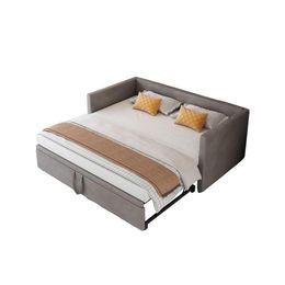 Polsterbett, Grau, Textil, Mode, 180x200 cm, Schlafzimmer, Betten, Polsterbetten