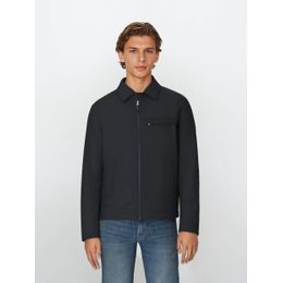 JOOP! JOOP JEANS Herren Sommerjacke "Matok", schwarz, Gr. 54, unifarben, Web, Obermaterial: 63% Baumwolle, 37% Polyester, Jacken, Regular fit mit