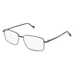 Fielmann COMFORT 134 FLEX CL GOETZ Brille Herren | Fassung: Vollrand, Quadratisch, Schwarz Matt