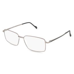 Fielmann COMFORT 134 FLEX CL GOETZ Brille Herren | Fassung: Vollrand, Quadratisch, Gun Matt