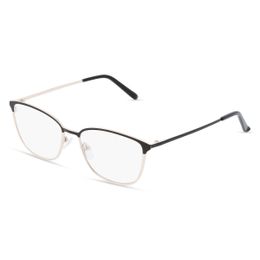 Fielmann BD 445 CL Brille Damen | Fassung: Vollrand, Quadratisch, Gold Grau