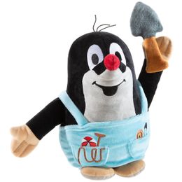 Heunec Kinder Kuscheltier "Kleiner Maulwurf GRS G&auml;rtner 30 cm", schwarz, Polyester, H:30cm, Pl&uuml;schfiguren