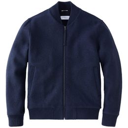 LangerChen Herrenblouson Wolle S Blau