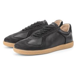 Werner Schuhe Herrensneaker Nubukleder