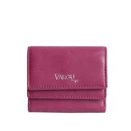 vargu Damen Geldb&ouml;rse "IVENA 1", lila, Rindsleder, Kleinlederwaren, LGW zertifiziertes Leder