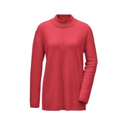 GOLDNER Damen Strickpullover "Kurzgr&ouml;&szlig;e Kuschelweicher Kaschmirpullover mit Kragen", rot, Gr. 22, Obermaterial: 100% Kaschmir WS., Pullover,